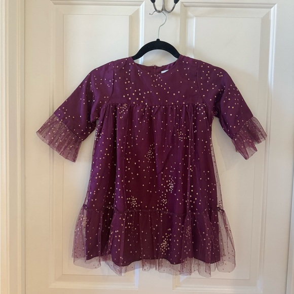 florence fancy | Dresses | Florence Fancy Girls Purple Lace Dress Size ...